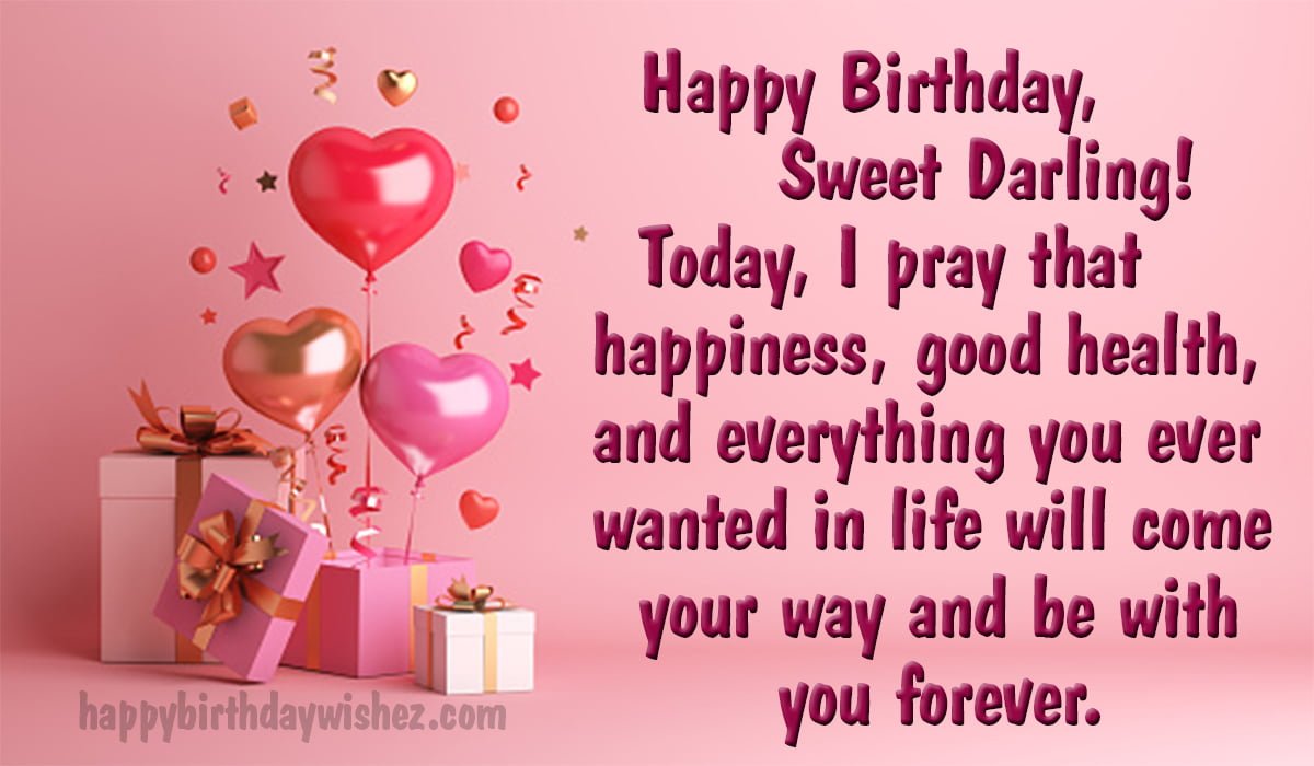 Happy Birthday Love Wishes, Quotes & Messages With Images