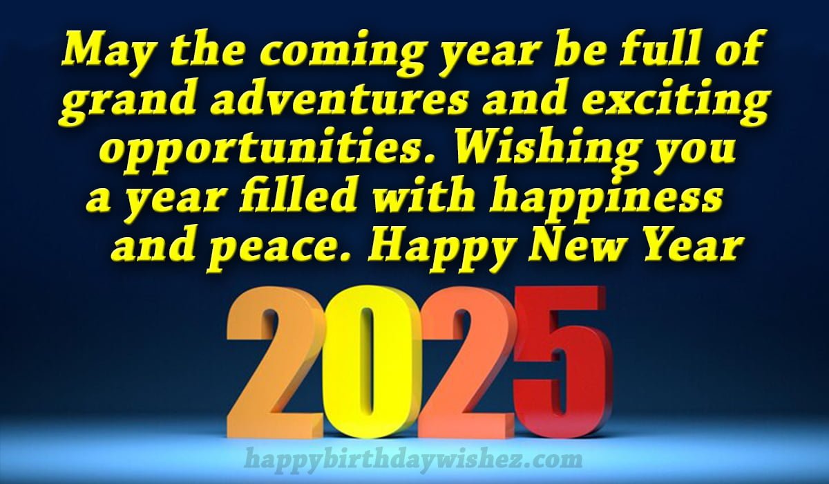 Heart Touching New Year 2025 Wishes for Friends