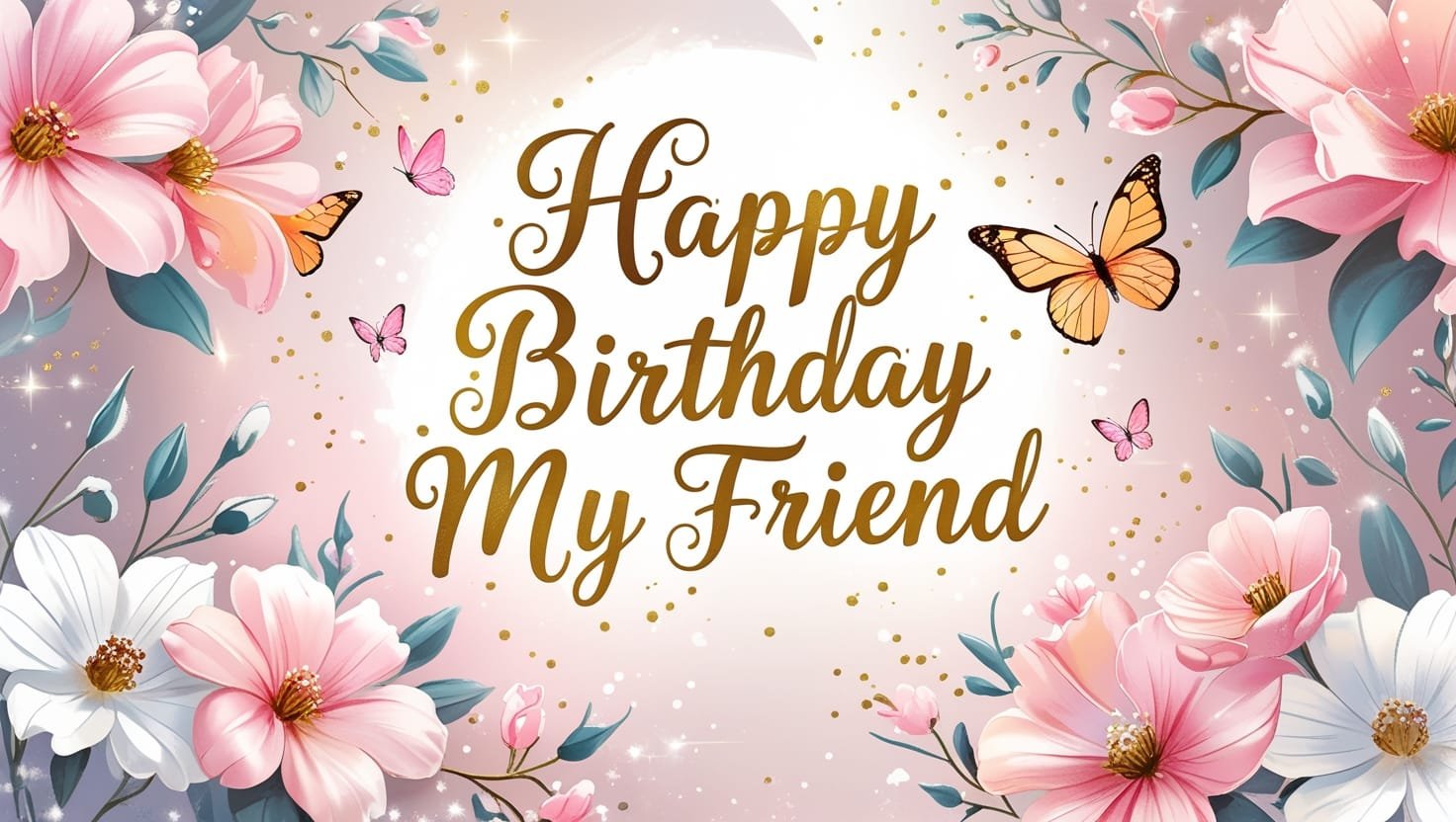 Happy Birthday My Friend Images With Greetings