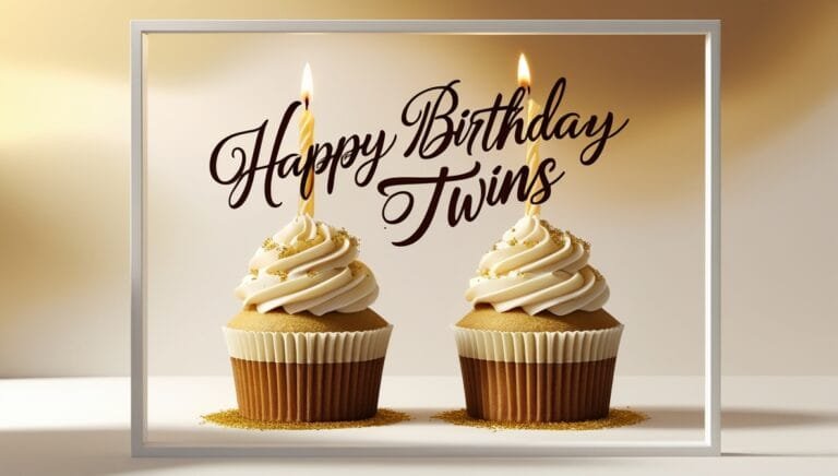 Birthday Wishes For Twins | Happy Birthday Twins